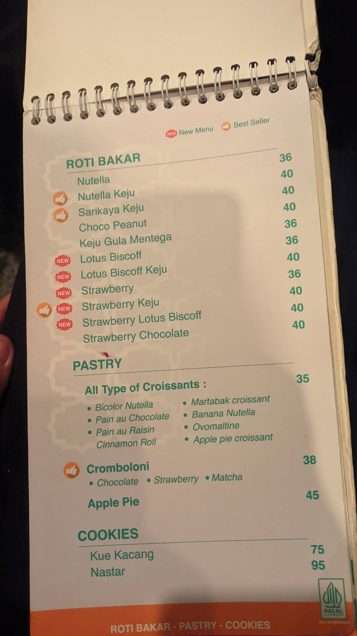 Menu at Kupinami Cafè & Resto cafe, East Jakarta
