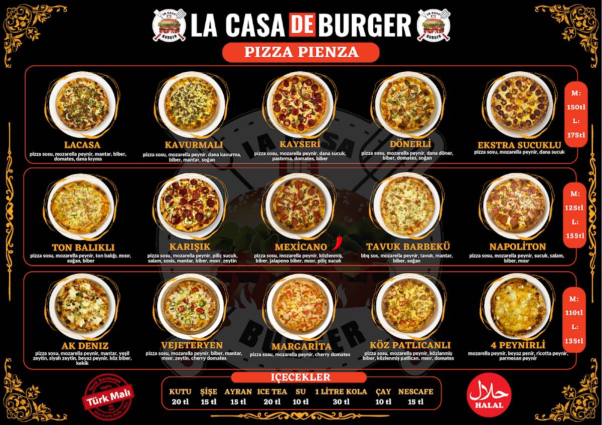 Carta de La Casa De Burger, Büyükçekmece, Barış mahallesi Belediye ...