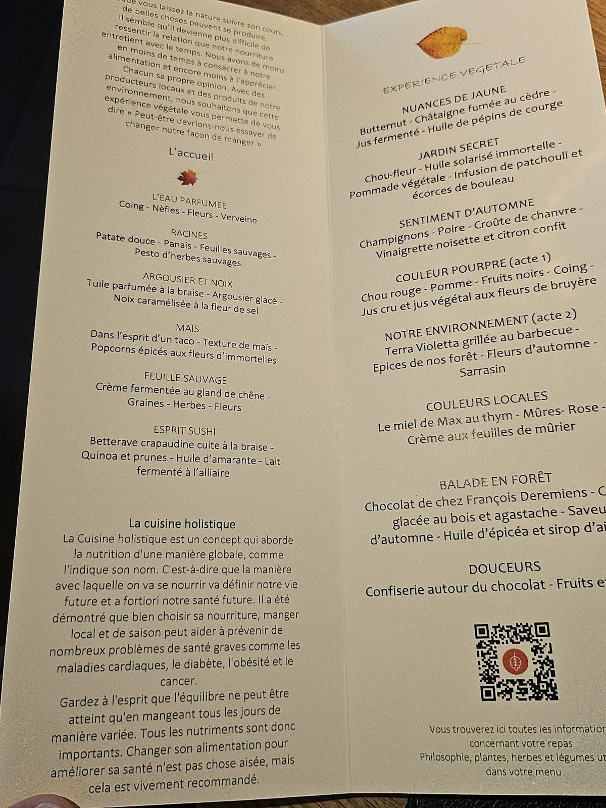Menu au La Distillerie restaurant, Bourglinster, 8 Rue du Château