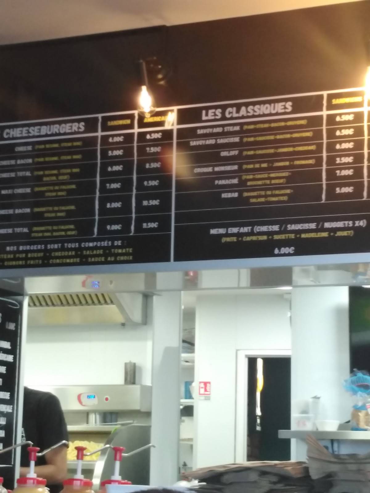 Menu au La Loco restaurant, Lens