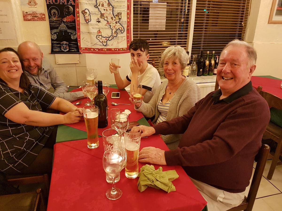 Menu at La Lupa restaurant, Stalybridge