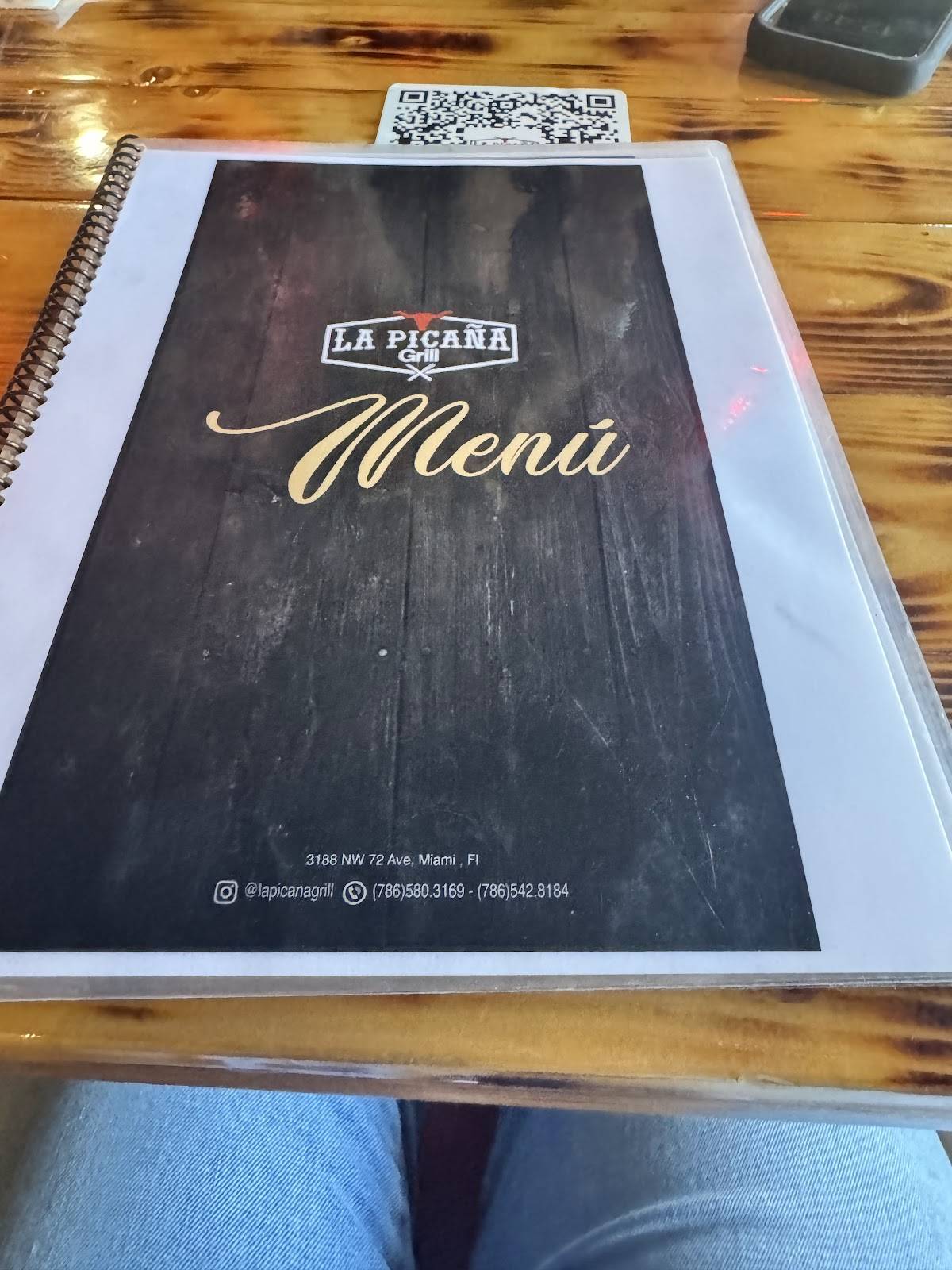 Menu at La Picaña Grill DORAL restaurant, Doral