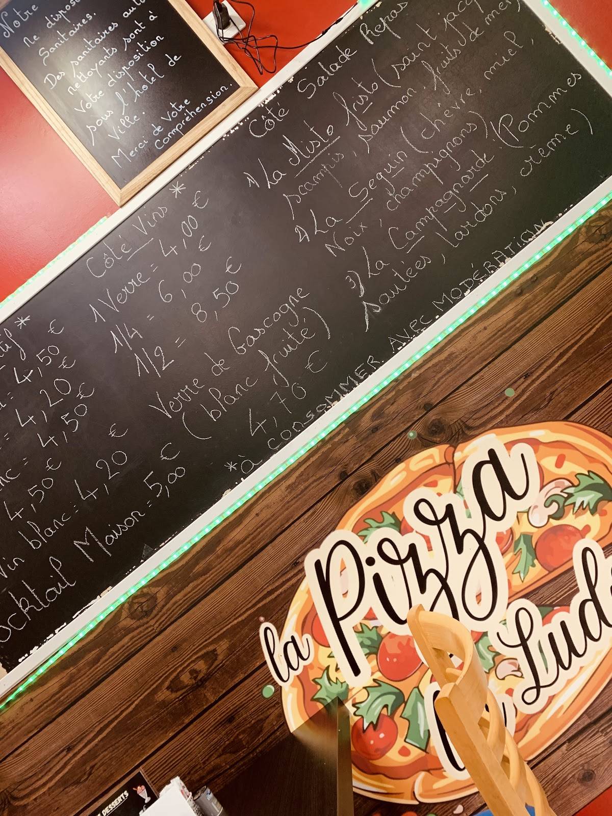 Menu au La Pizza de Stenay By Ludo restaurant, Stenay