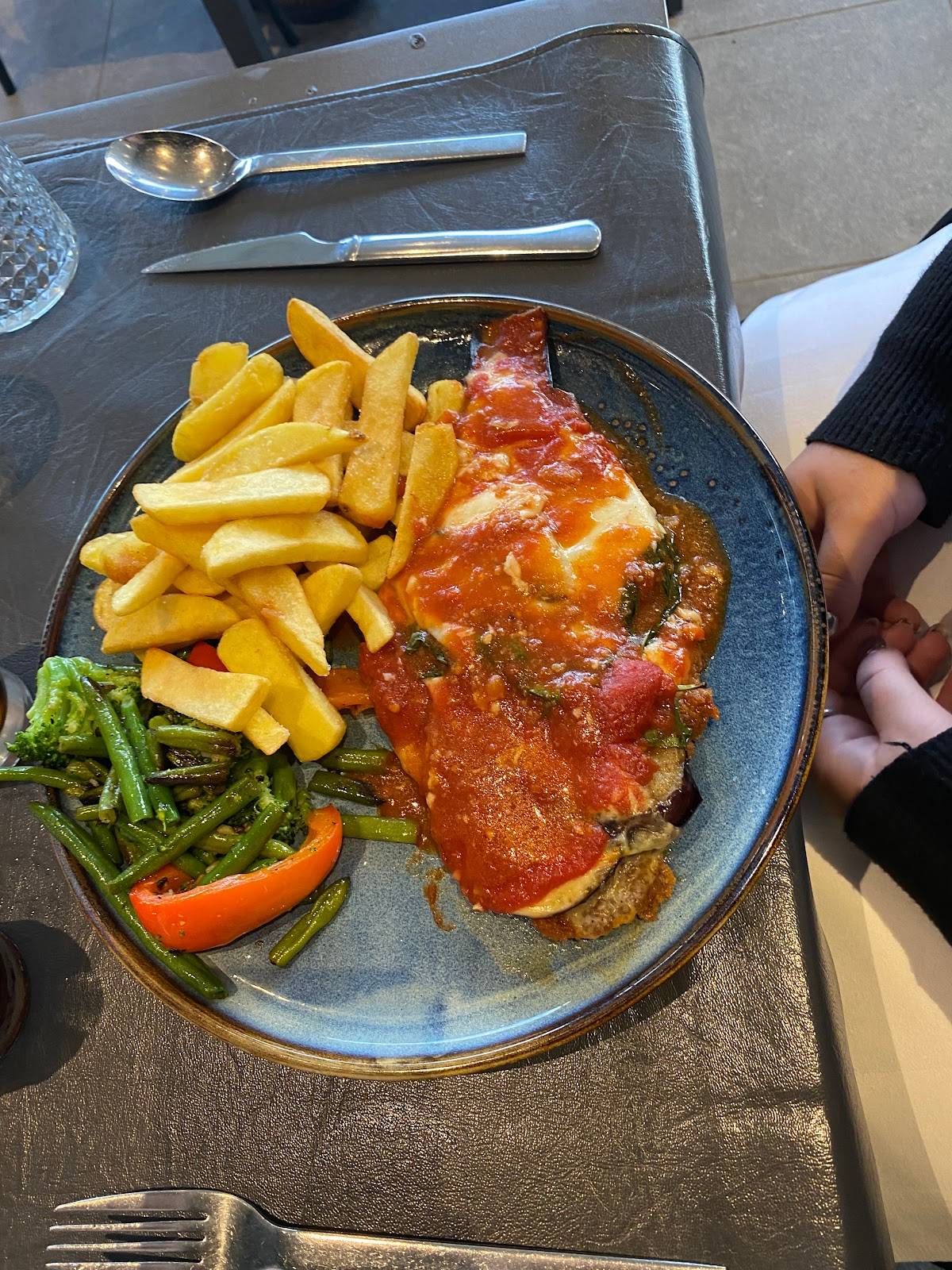 Menu au La Rotonda, Herstal, Zoning des Hauts 4