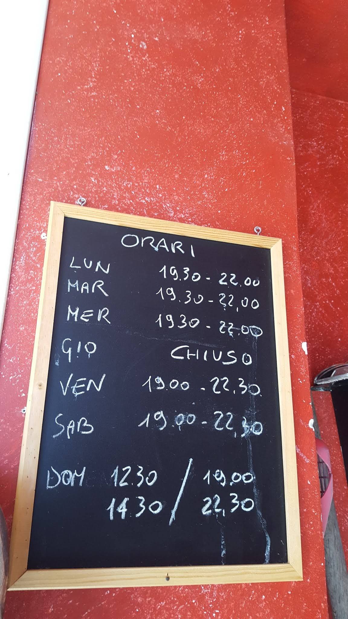 Menu da La Casetta Del Gad ristorante, Oulx