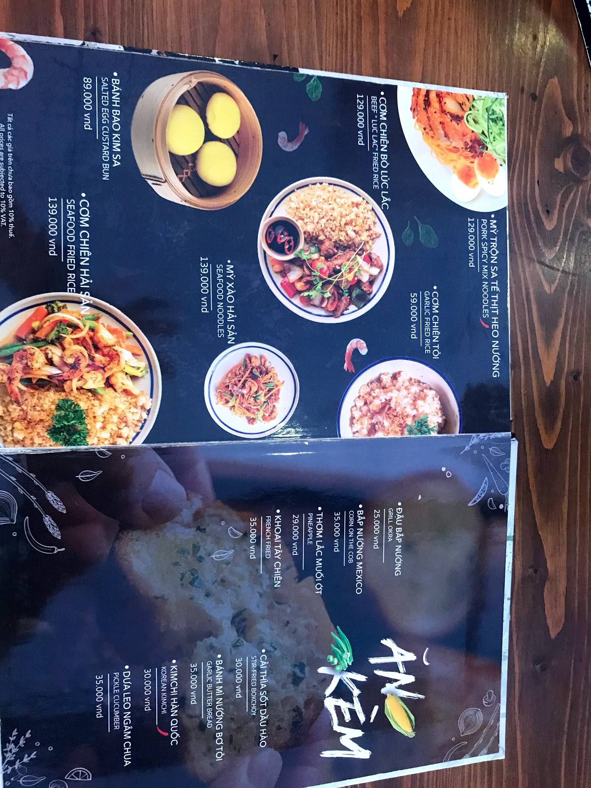 Carta de Lao Tru BBQ & Beer, Ciudad Ho Chi Minh (Saigón), 14 Song Hành