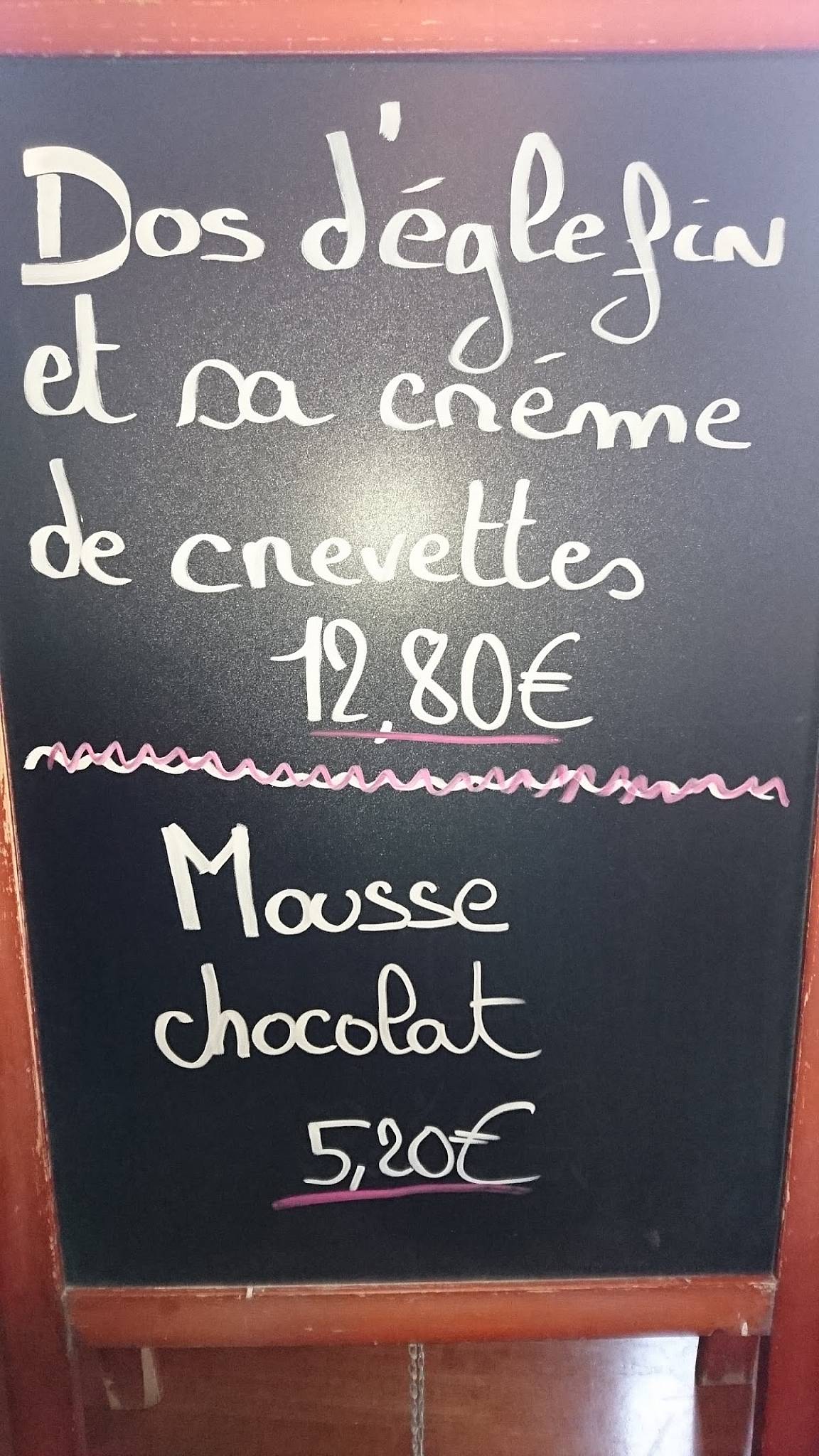 Menu au Le Fort des Caps restaurant, Ambleteuse