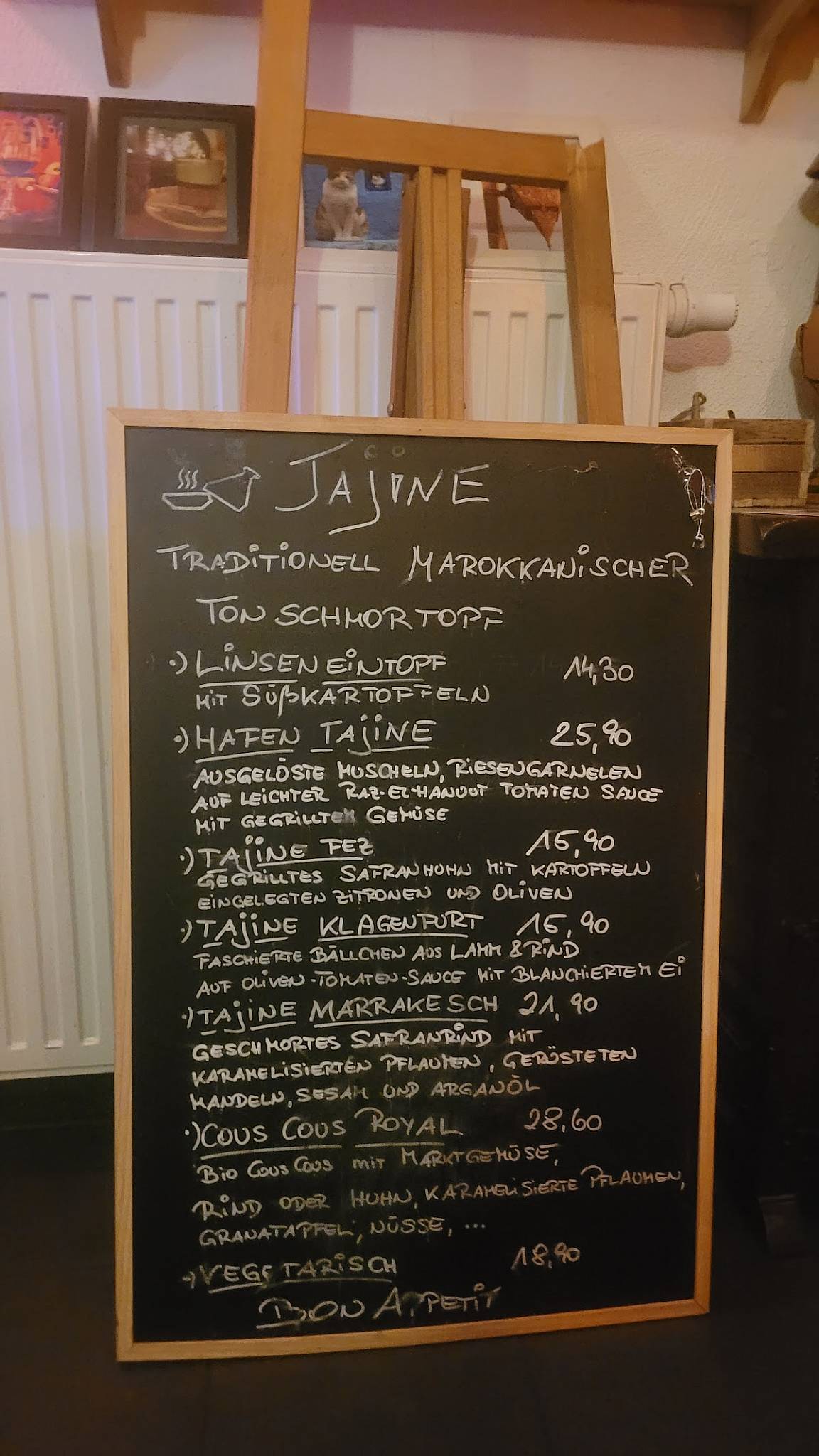 Speisekarte von Le Souk restaurant, Klagenfurt am Wörthersee