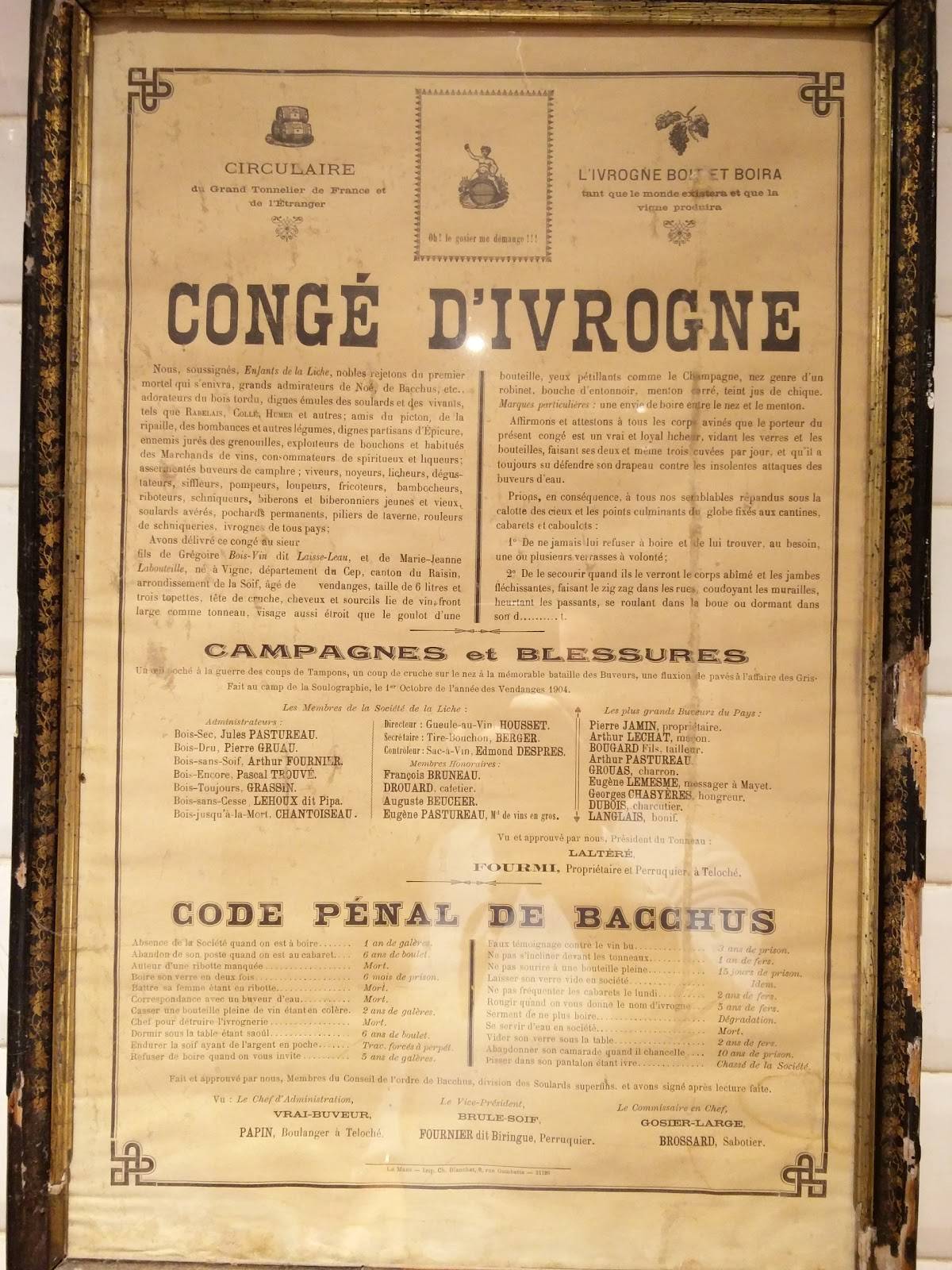 Menu at Le comptoir du Relais cafe, Paris, 9 Carr de l'Odéon