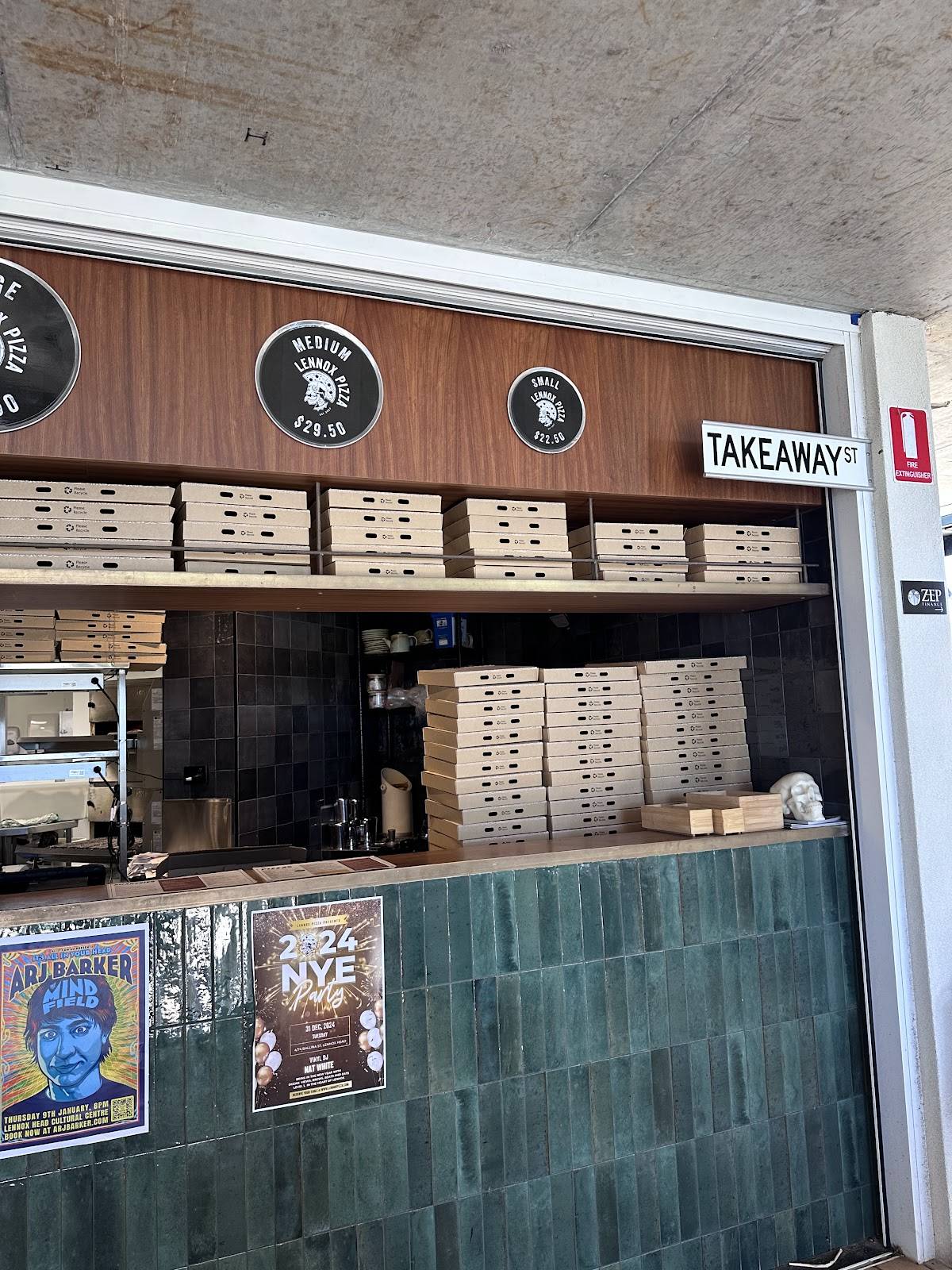 Menu at Lennox Pizza Bar and Kitchen, Lennox Head