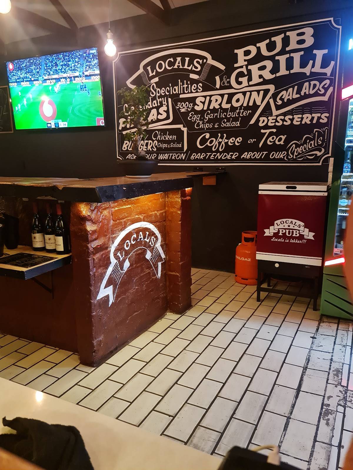 Menu at Locals Pub & Grill Grootbrak, Groot Brakrivier