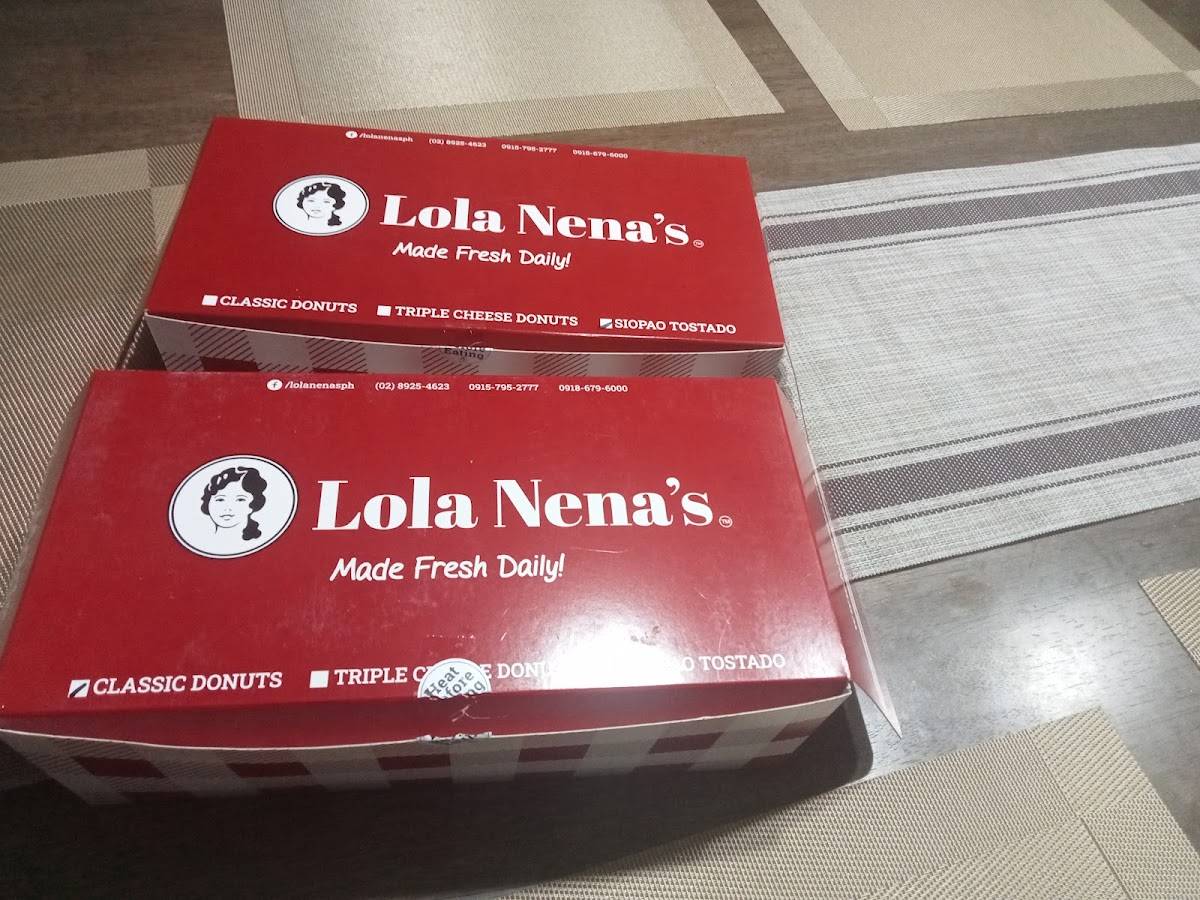 Menu at Lola Nena’s, Imus