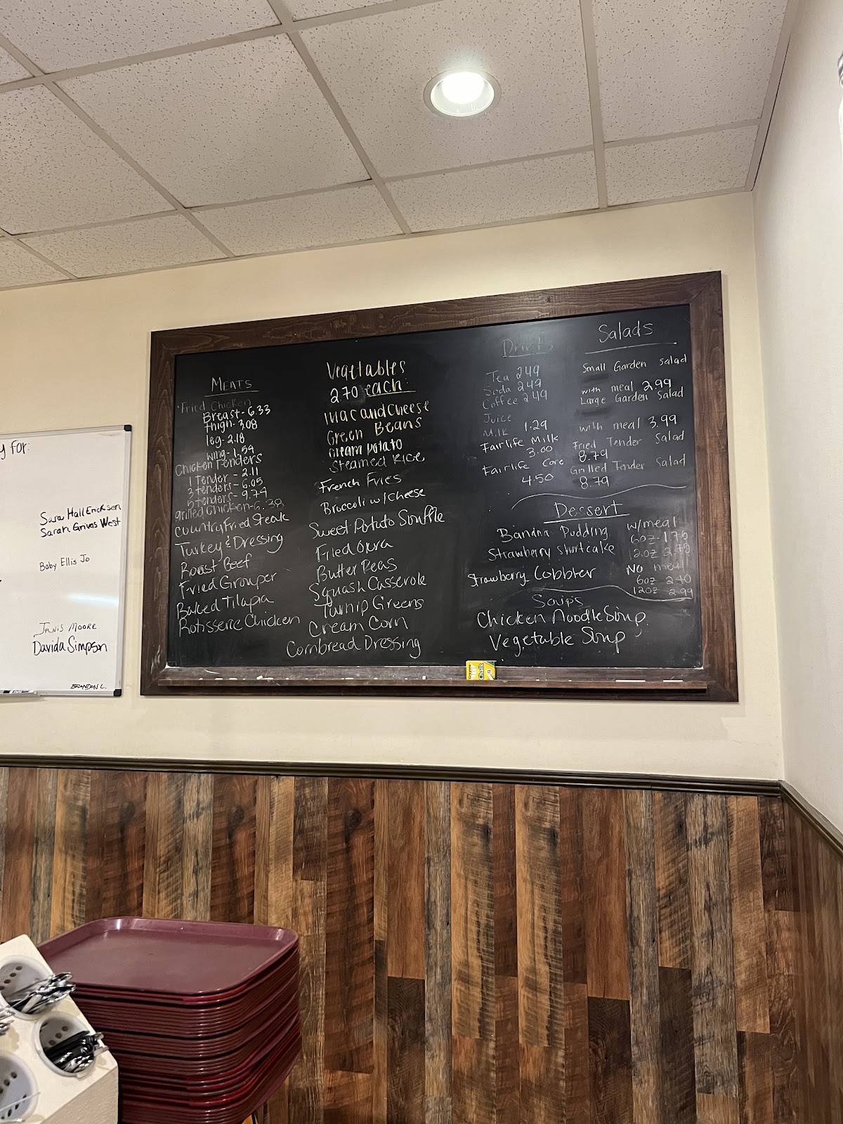 Menu at Longstreet Cafe Riverside Terrace, Gainesville, Riverside Terrace