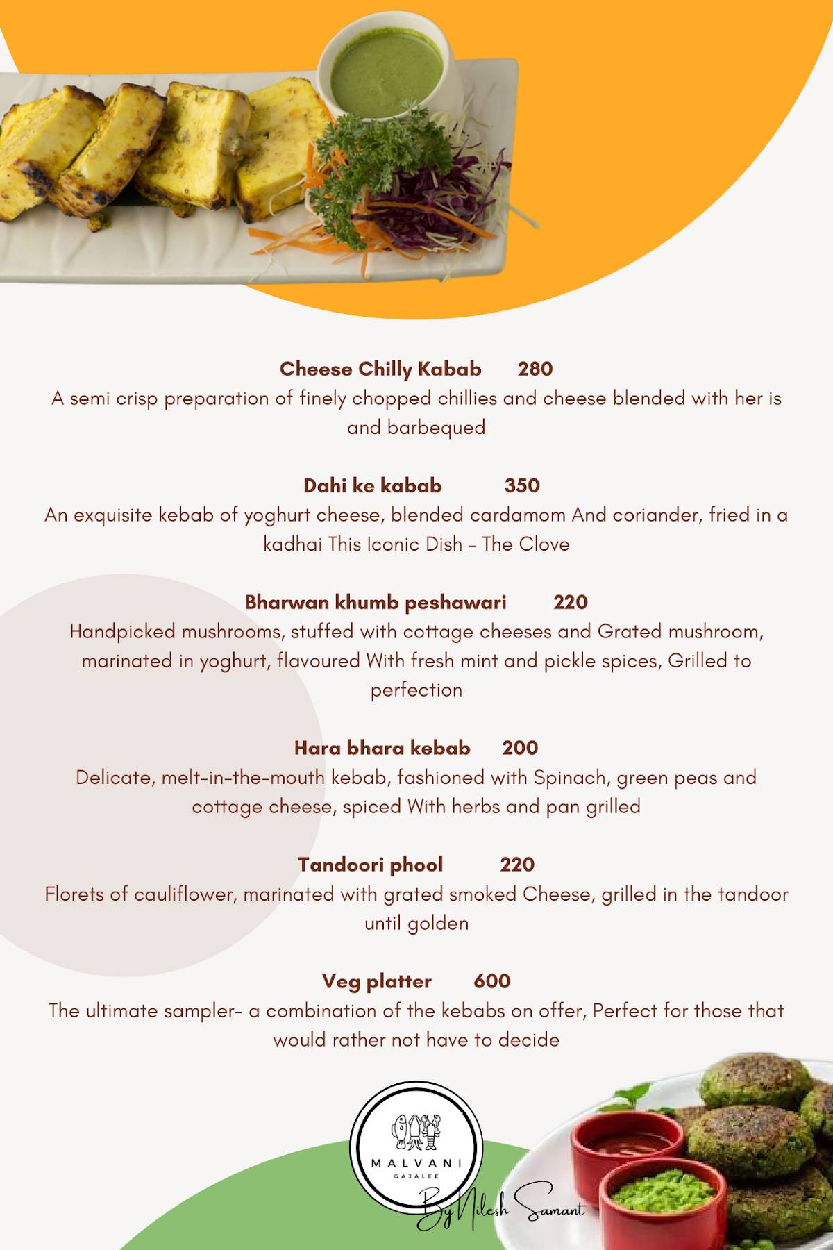 Menu at MALVANI GAJALEE, Thane