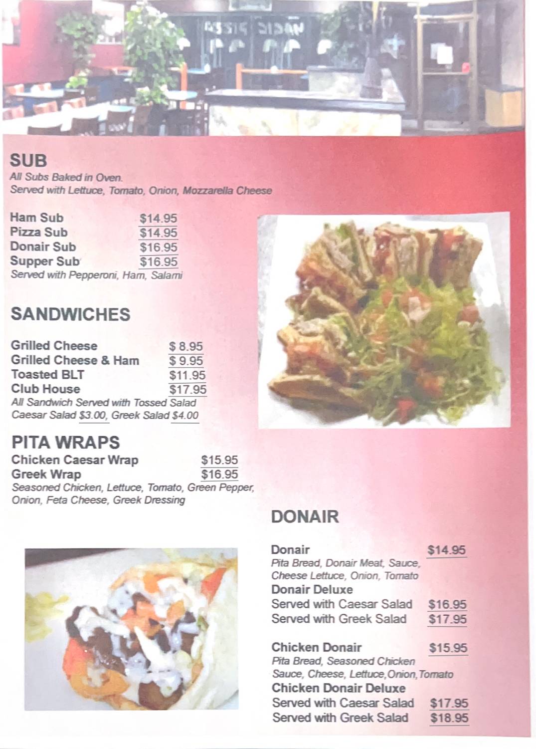 Menu at Magic Pizza Since 1997 LTD restaurant, Elk Point