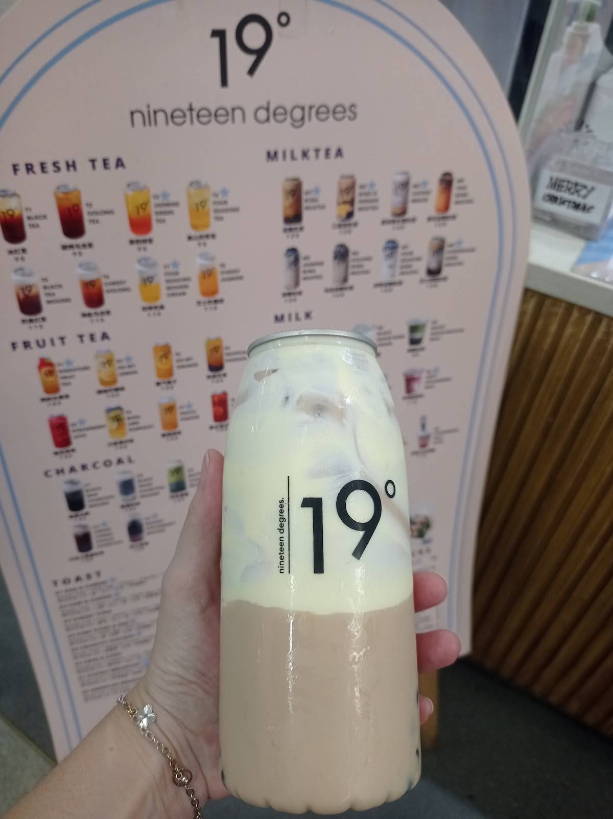 Menu at 19° Nineteen Degrees Glorietta, Makati