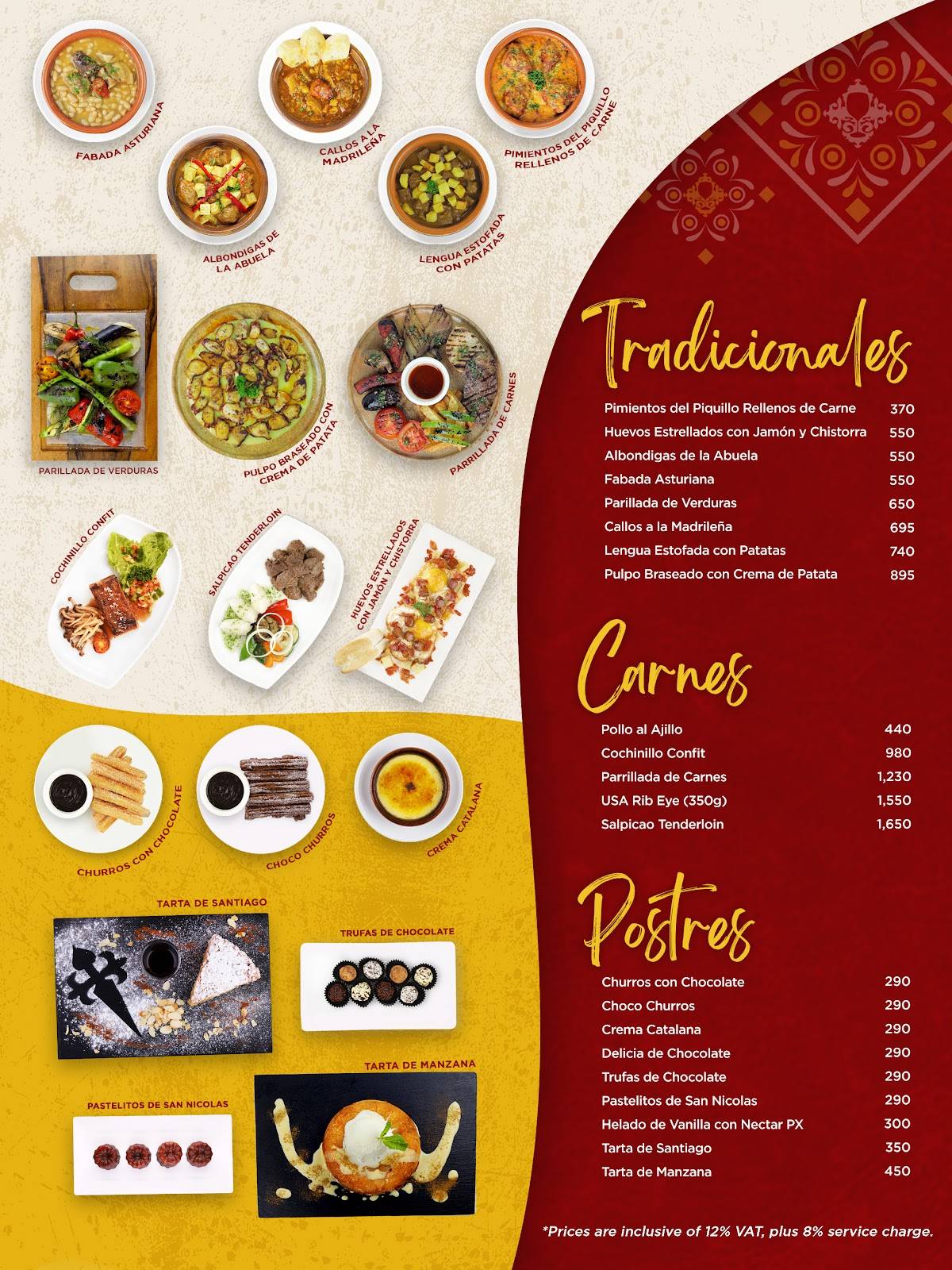 Menu at Barcino - Rockwell, Makati, Power Plant Mall 143 R1 Level ...
