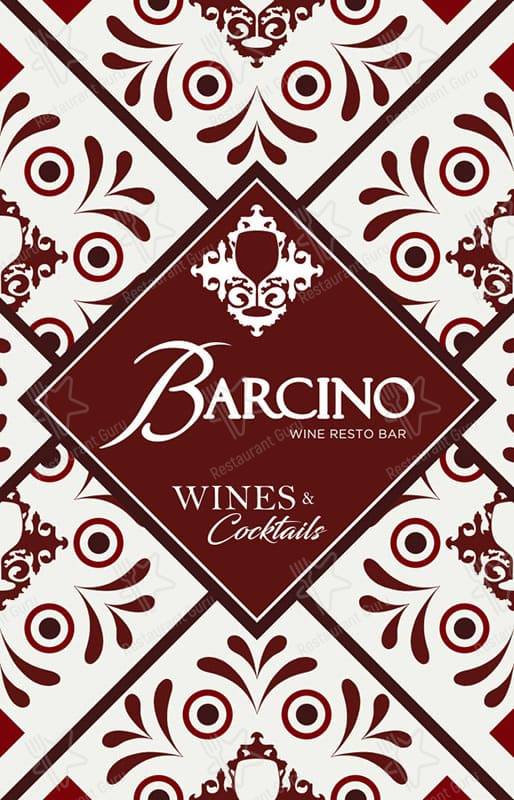 Menu at Barcino - Rockwell, Makati, Power Plant Mall 143 R1 Level ...