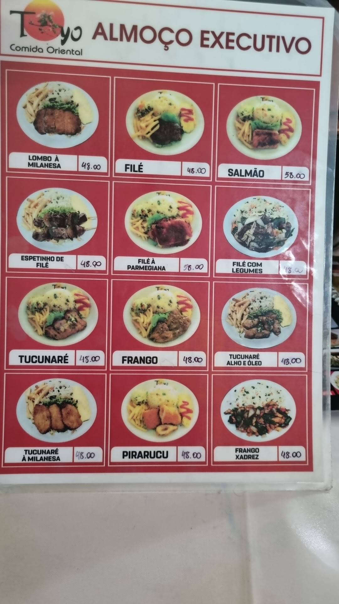 Menu em Toyo Comida Oriental restaurante, Manaus, Avenida Francisco ...