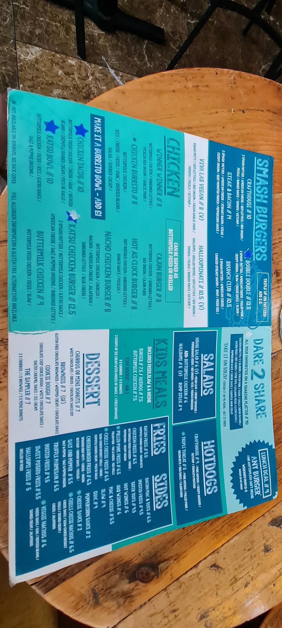 Menu at Northern Crafthouse pub & bar, Manchester