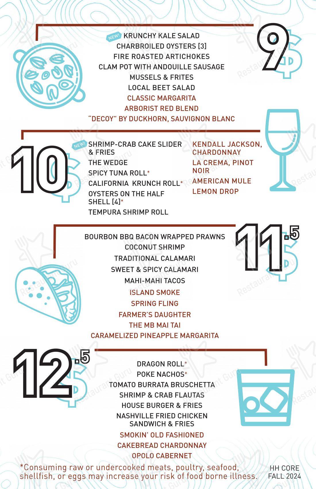 Menu at Market Broiler's MB Grille restaurant, Simi Valley, Simi Town ...
