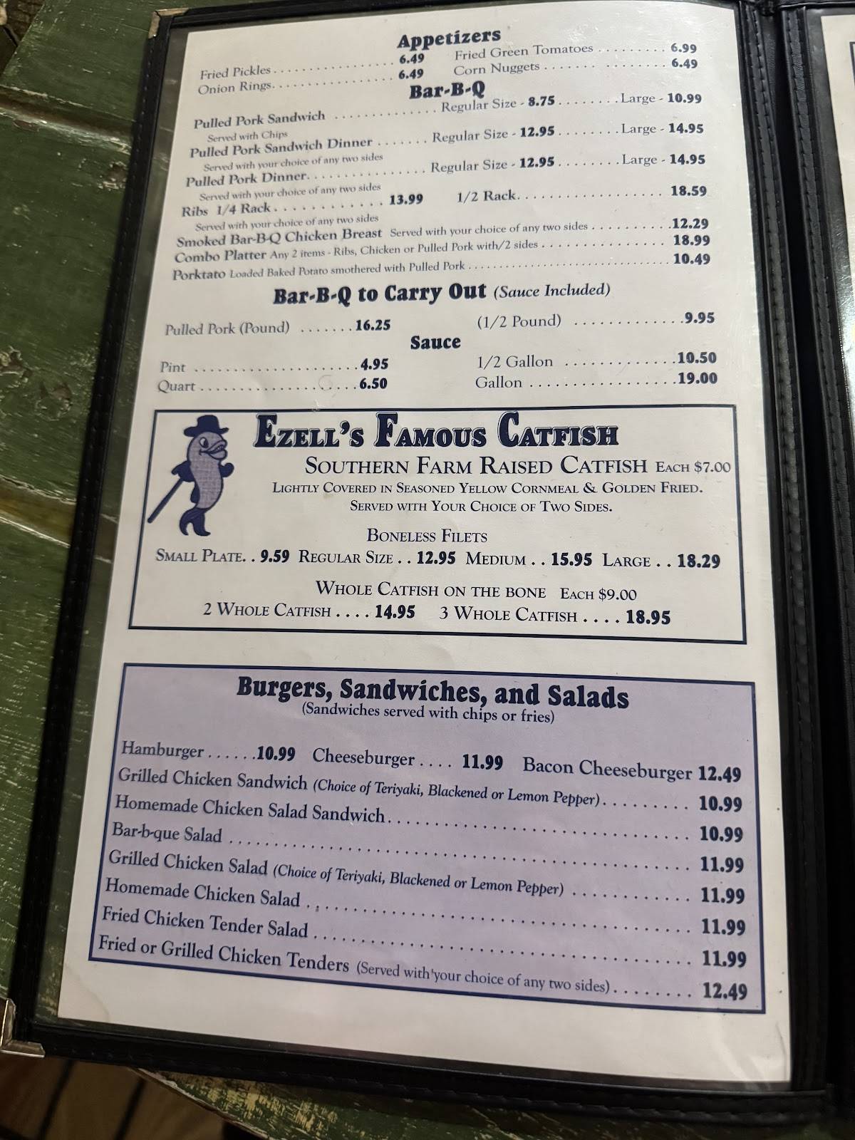 Menu at Mary's Kitchen restaurant, Fort Walton Beach, 99 Eglin Pkwy NE