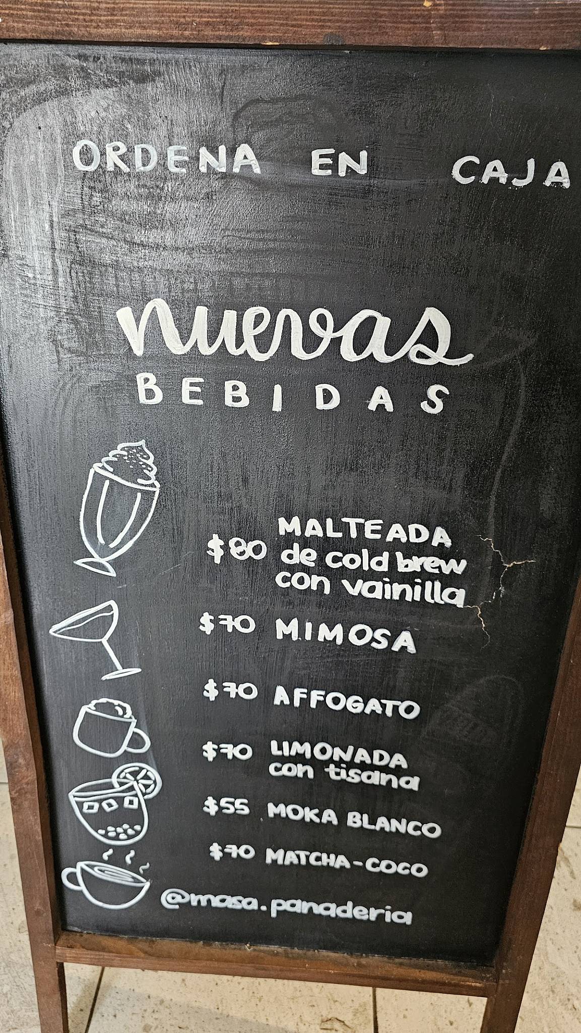 Carta de Masa - Club Panarro, Guadalajara