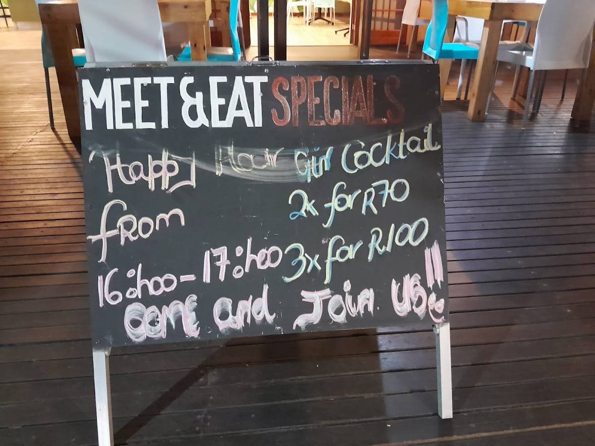 Menu at Meet & Eat restaurant, Saint Lucia