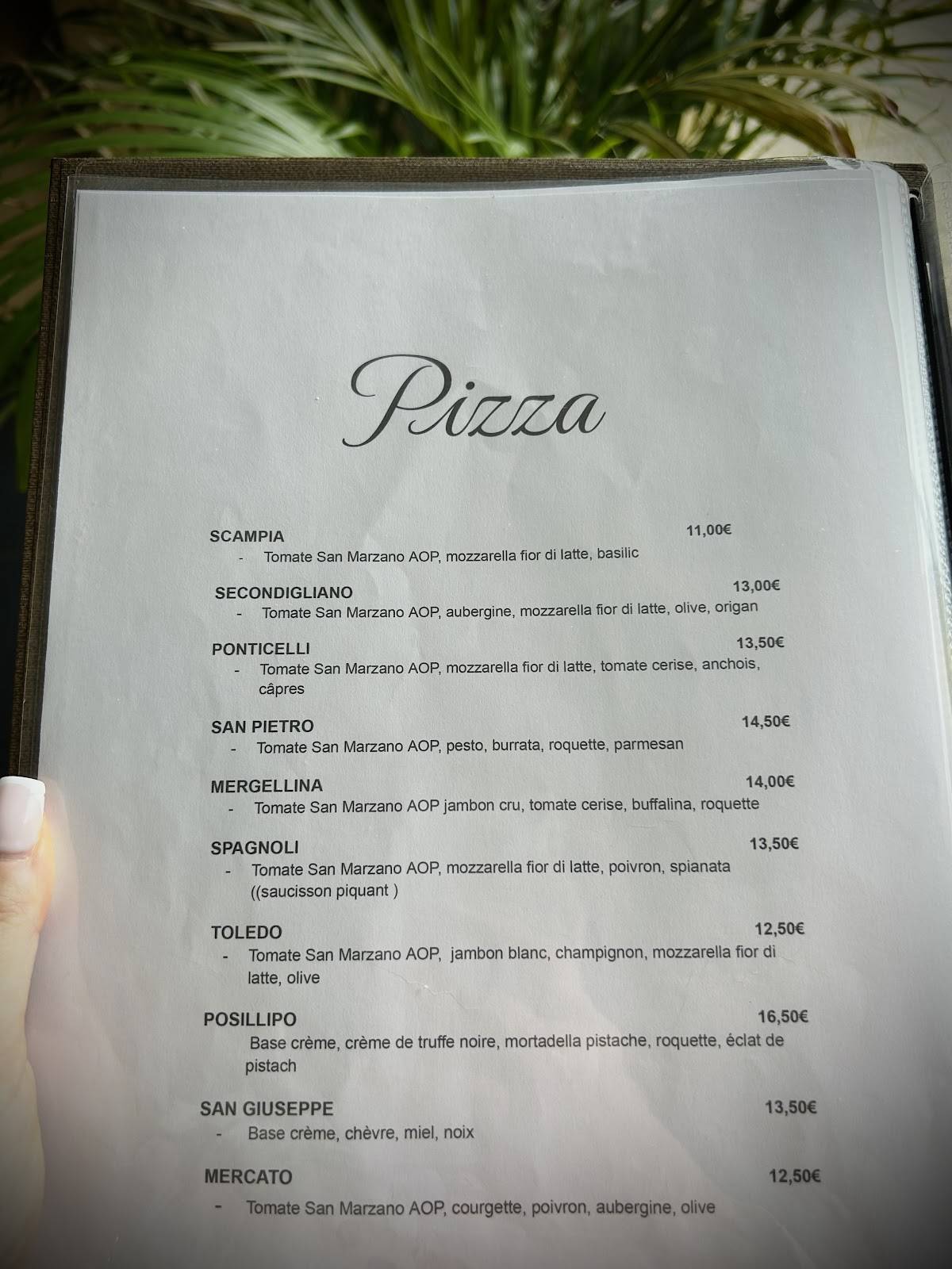 Menu au Metà Metà - Restaurant - Pizzeria, Vif