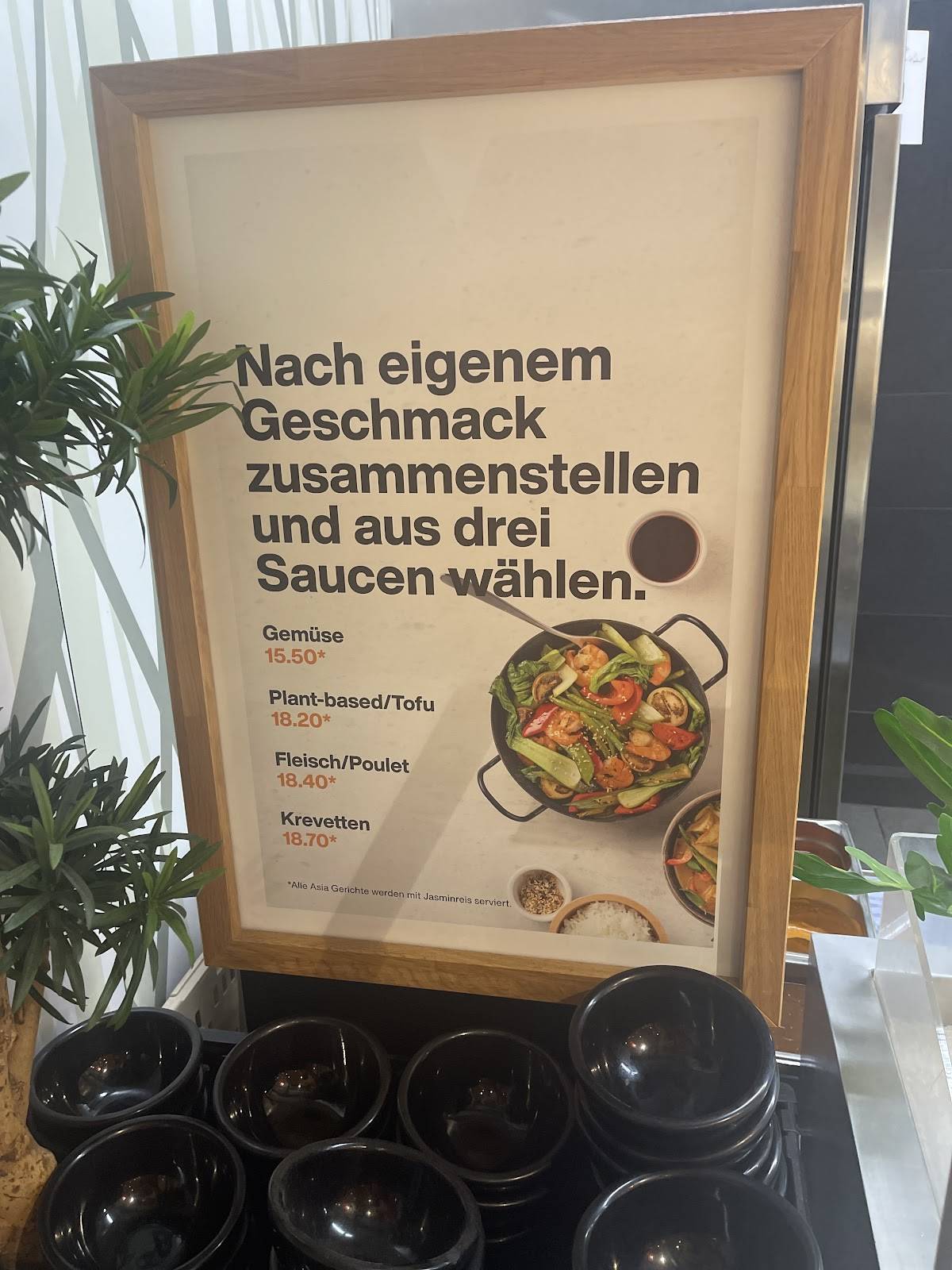 Speisekarte von Migros-Restaurant - Davos Symondpark, Davos