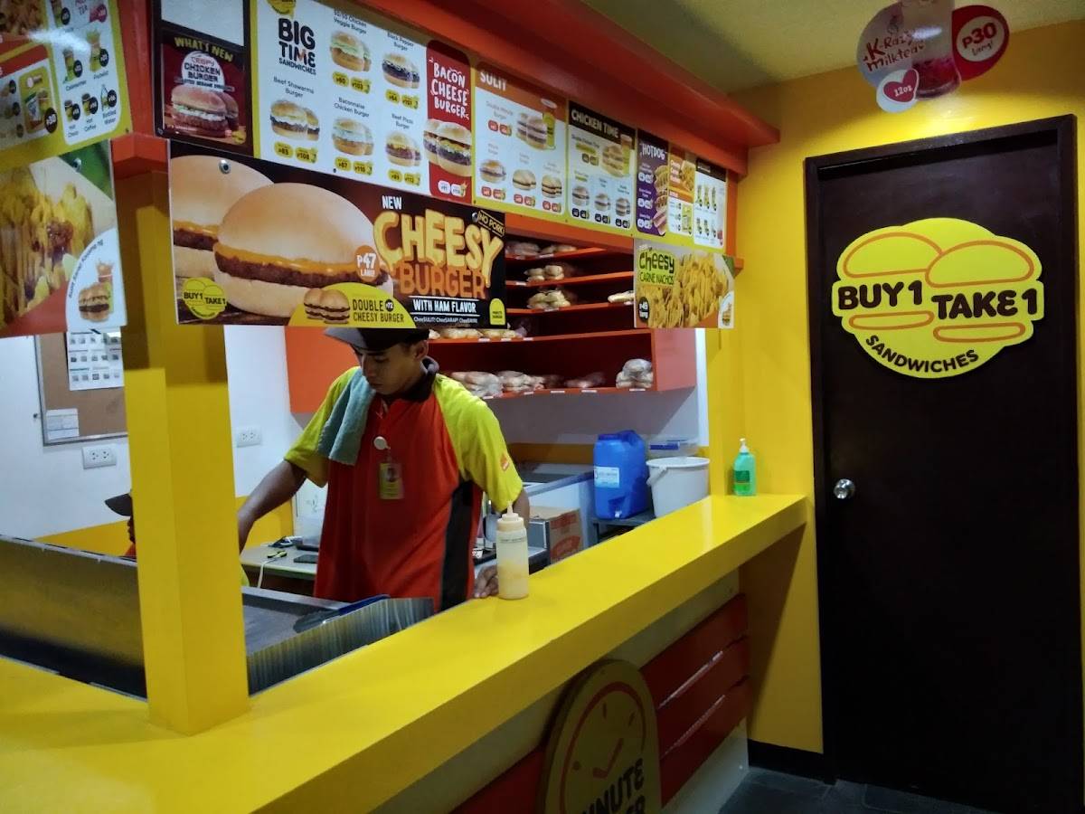 Carta del restaurante Minute Burger, Lapulapu, 7XPW+7PH