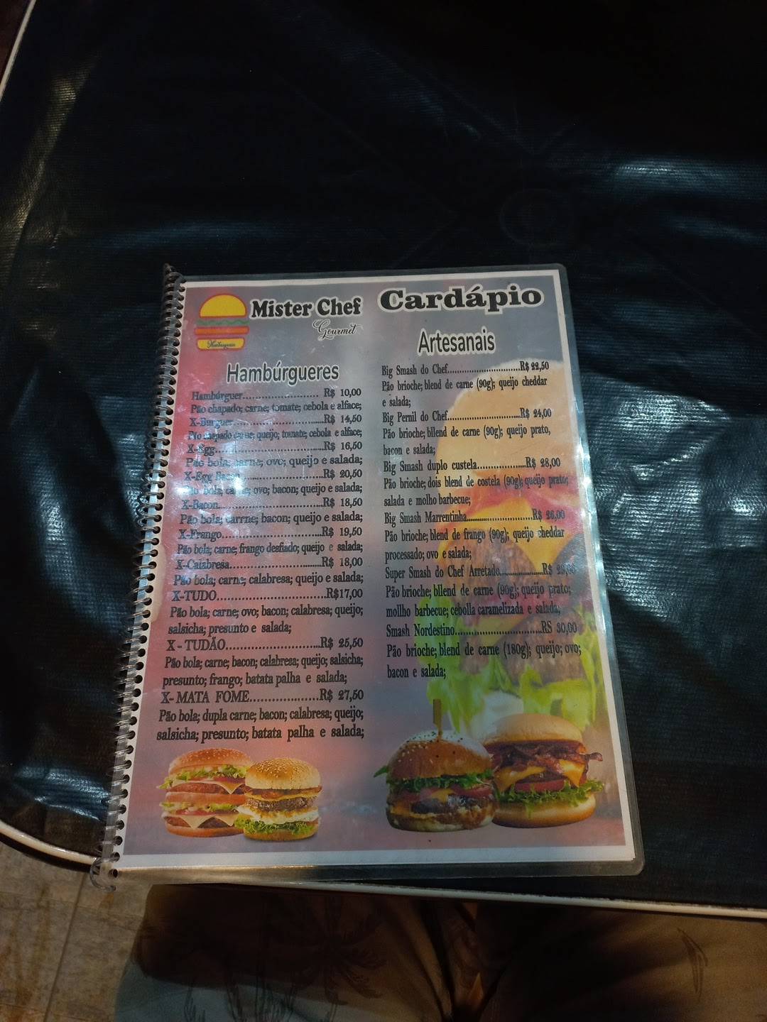Menu em Mister Chef pub & Bar, João Pessoa