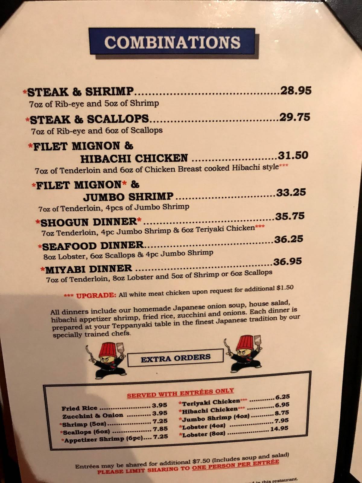 Menu at Miyabi Japanese Steakhouse And Sushi Bar, Columbia, 442 ...