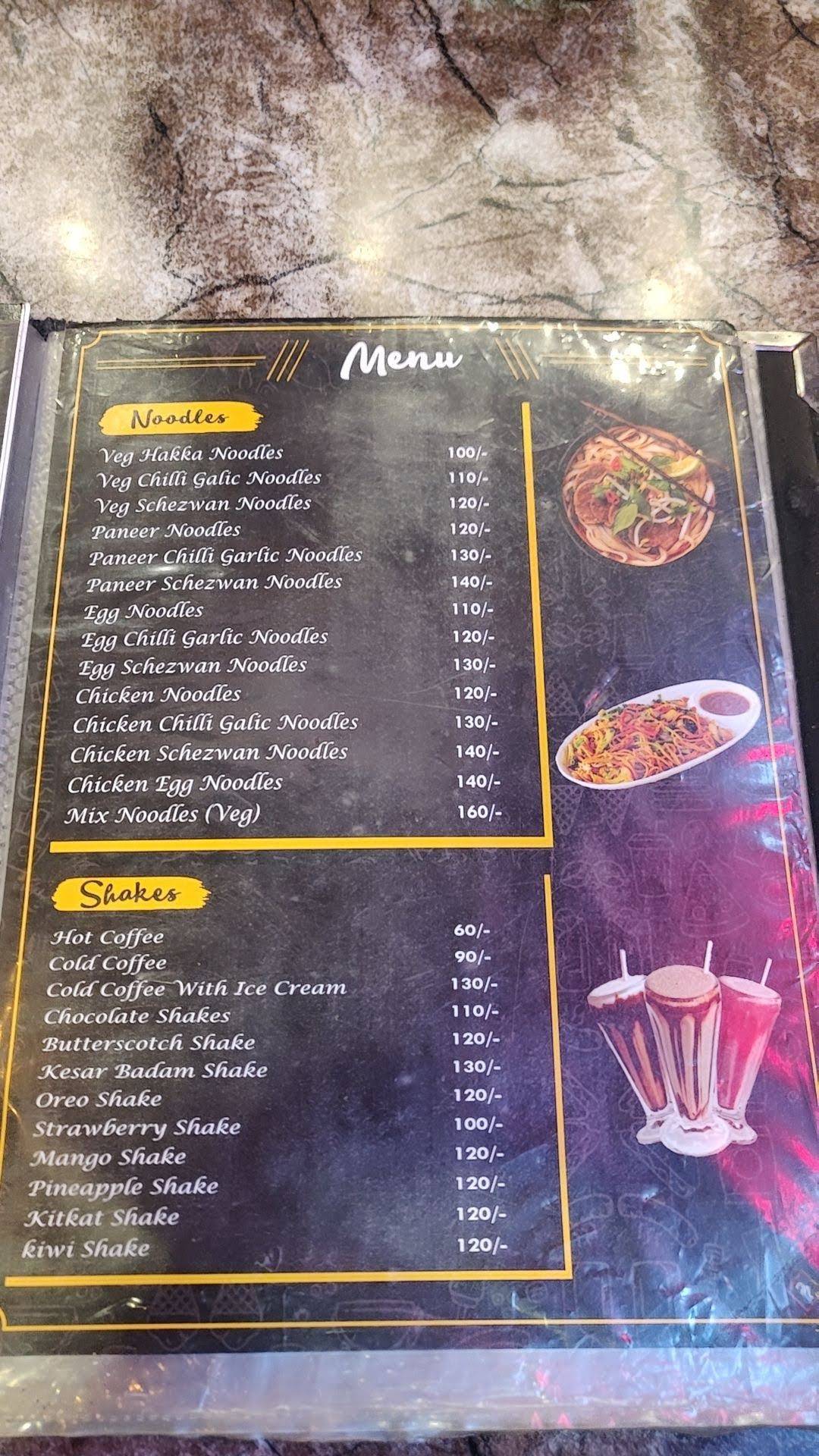 Menu at Momo's World Cafe, Patna