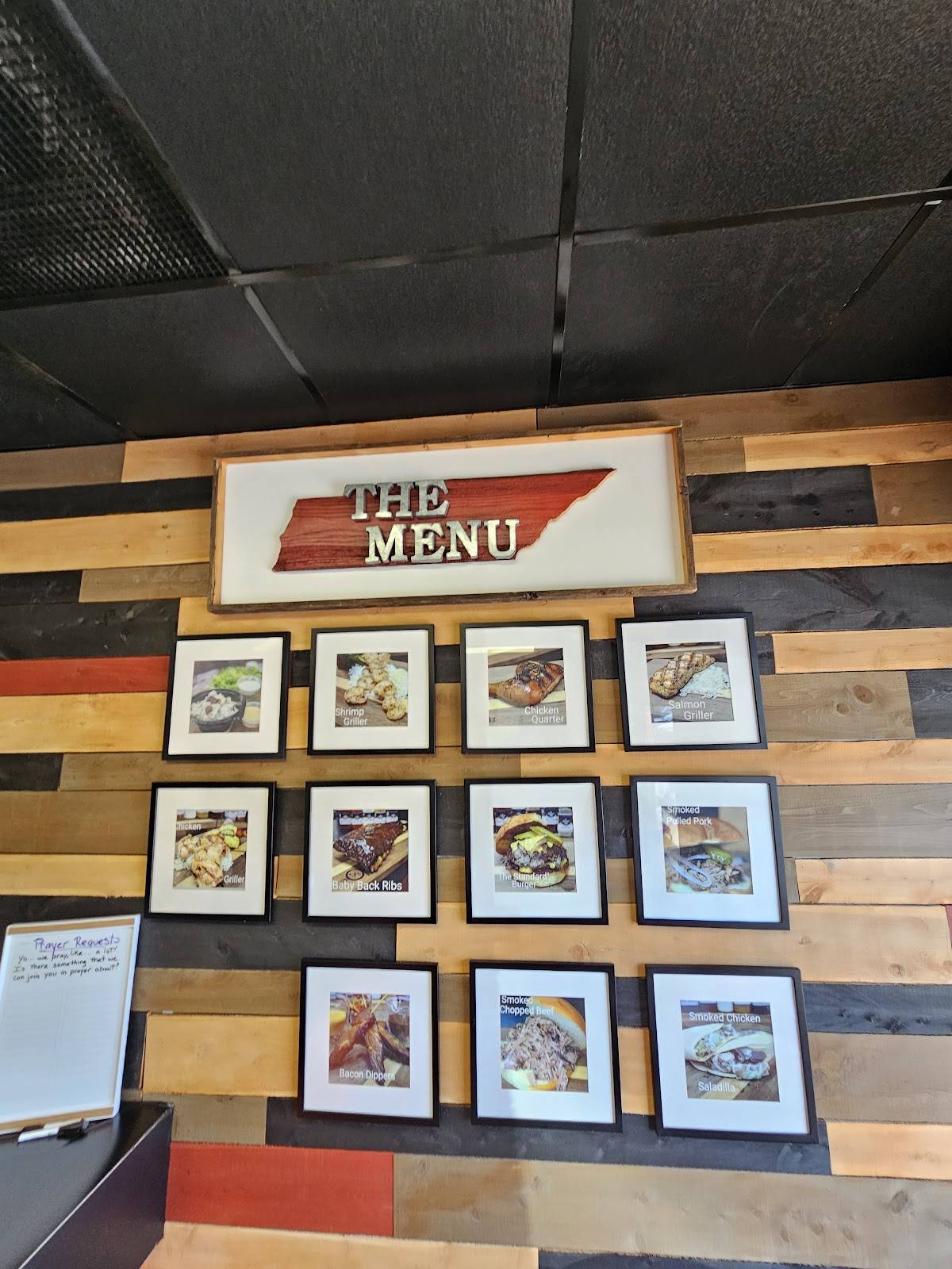 Menu at The Candied Rib Company BBQ, Mount Juliet