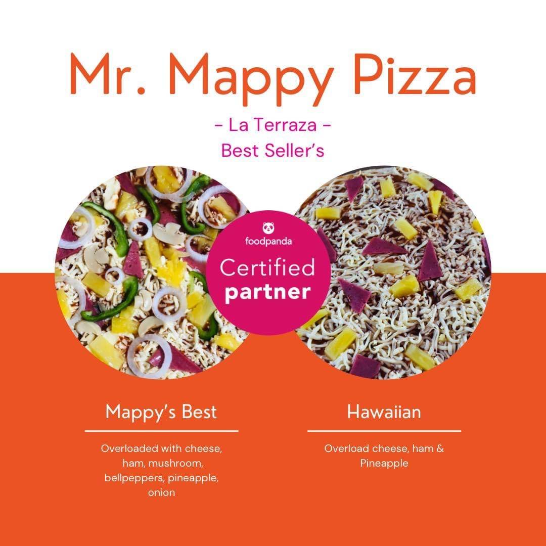 Carta de pizzería Mr. Mappy Pizza - Bucandala, Imus