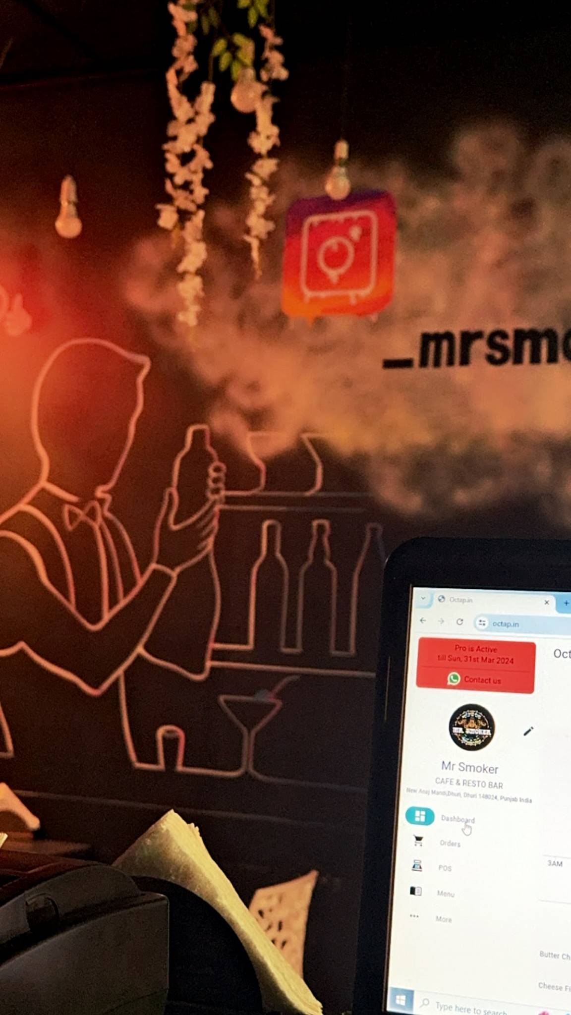 Menu at Mr.Smoker, Dhuri