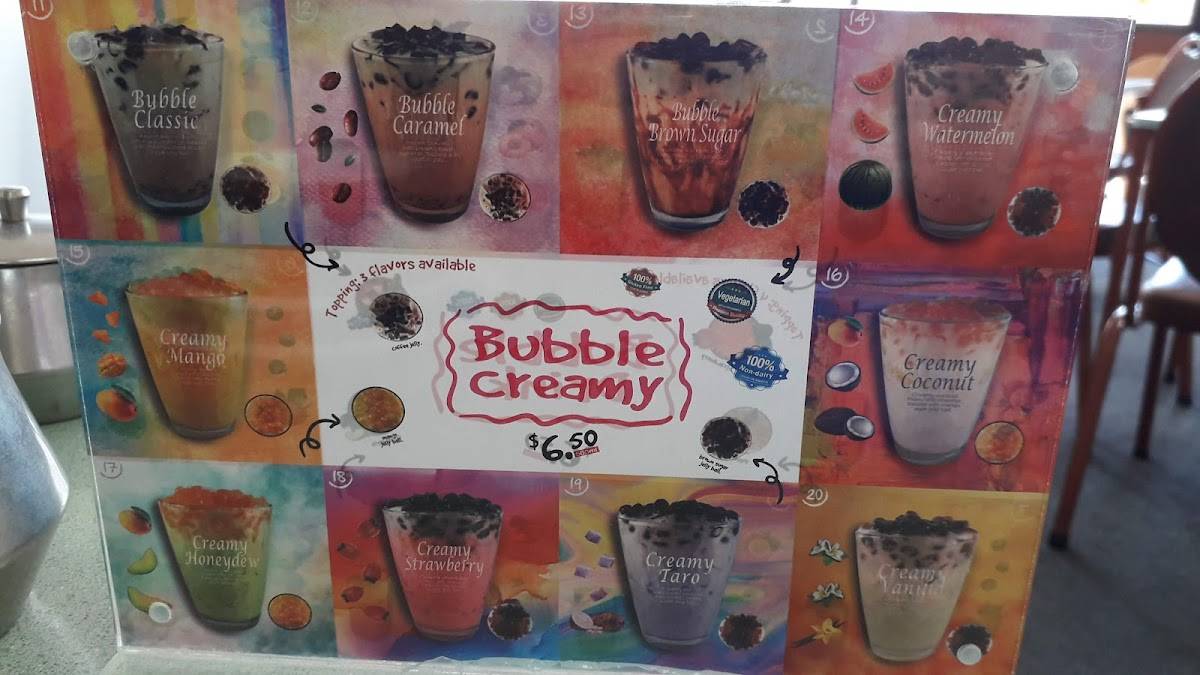 Menu at Mr Tran Bakery & Coffee House, Upper Hutt