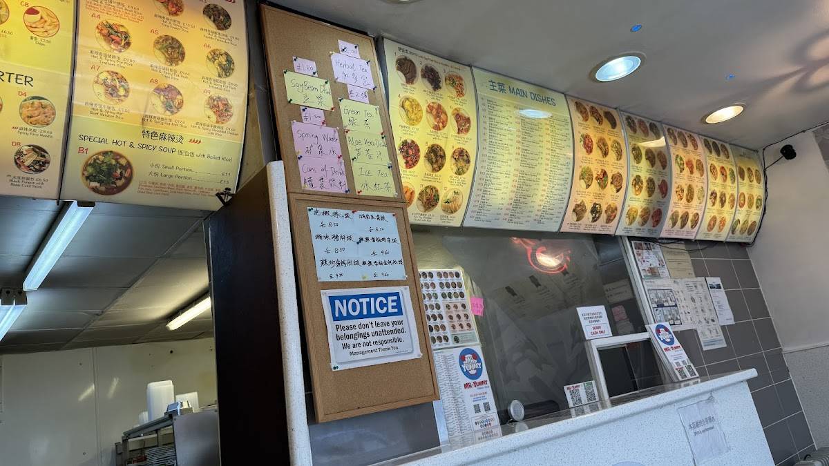 Menu at Mr Yummy restaurant, Birmingham, 639 Bristol Rd