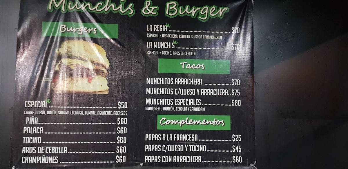 Carta del restaurante Munchis & Burger Valle Verde, Monterrey, Sauce 5130