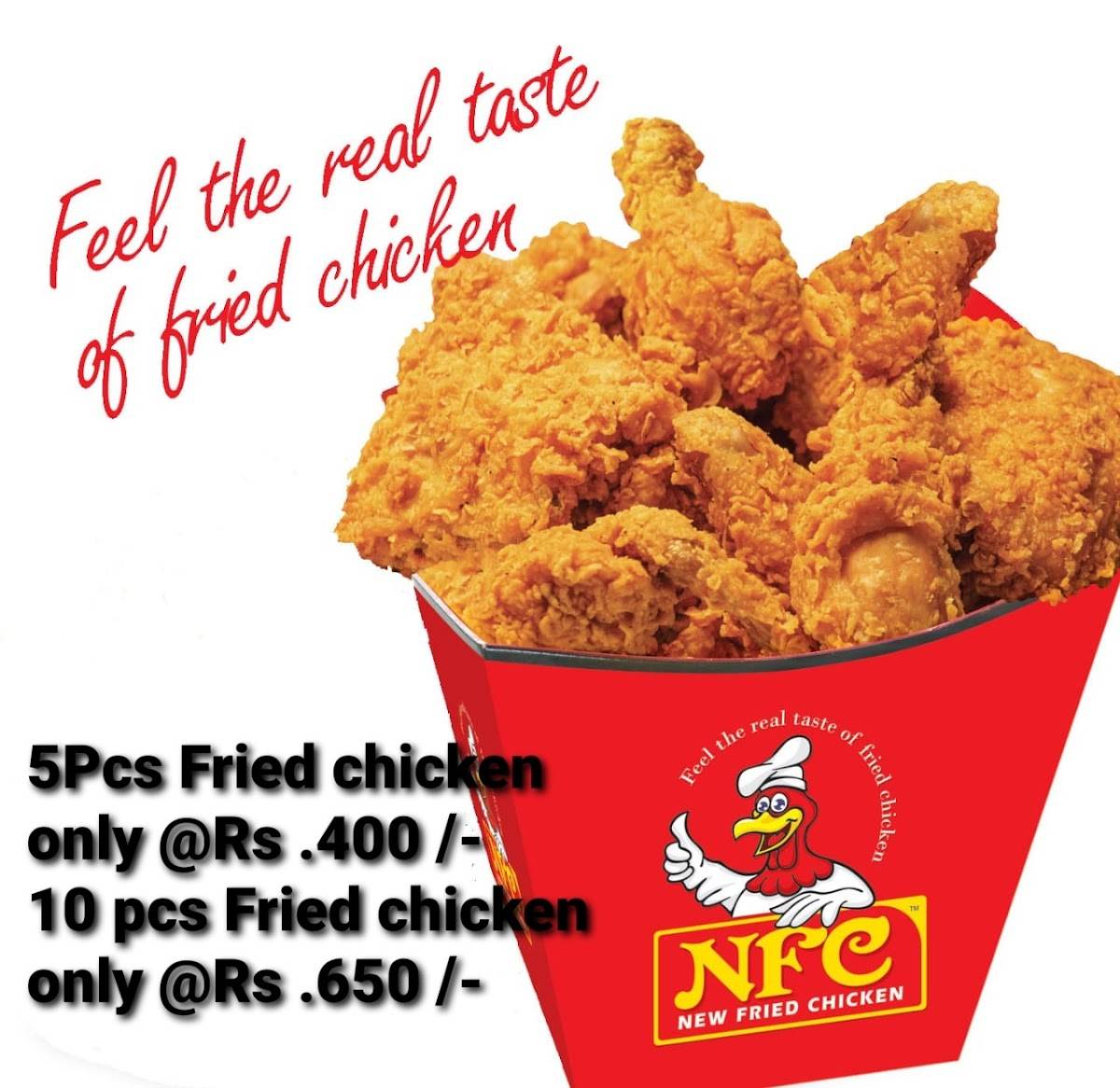 Menu at NFC New Fried Chicken Restaurant, Kunnamkulam
