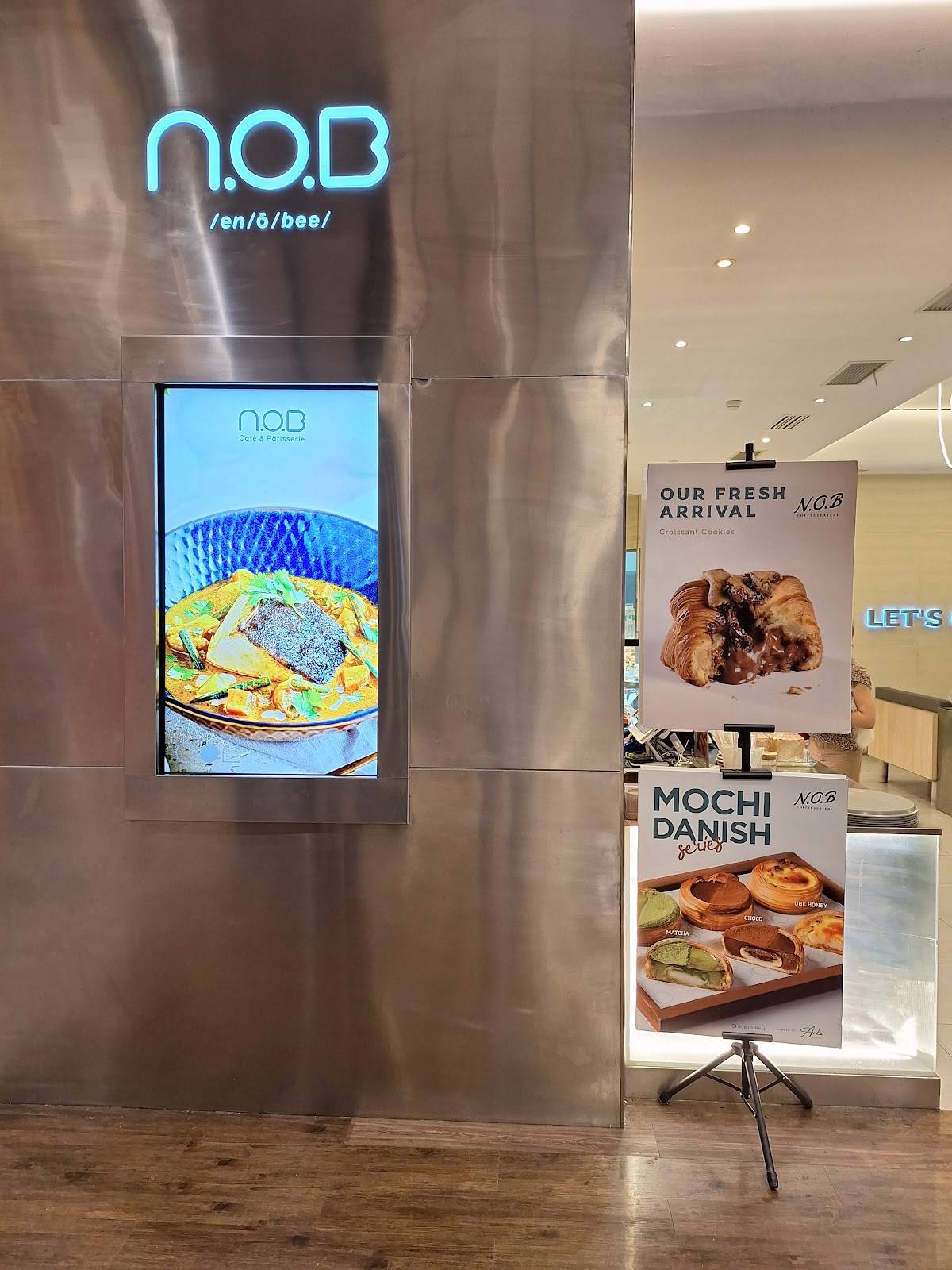 Menu at NOB Cafe, Mall of Indonesia, North Jakarta