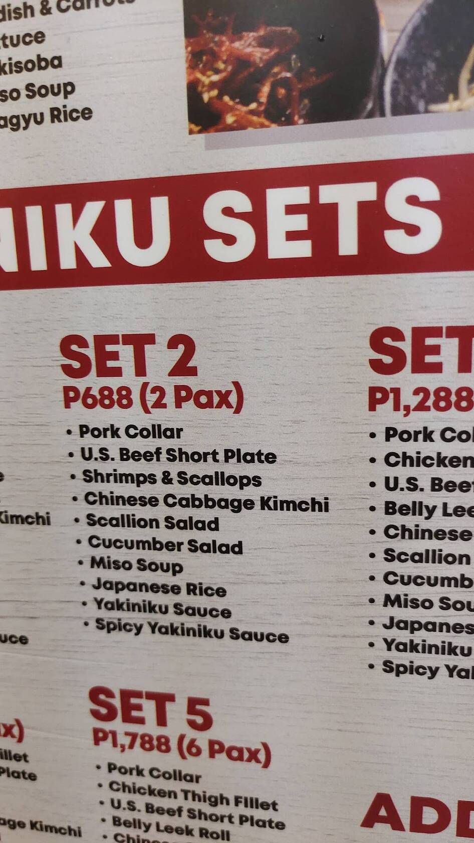 Menu at Nabe Unlimited Japanese Hotpot - Vertis North restaurant ...