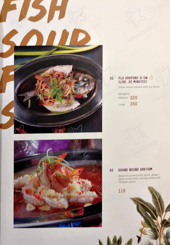 Menu at Nam Café 9 restaurant, North Jakarta, Mall Of Indonesia