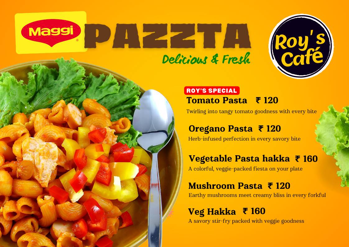Menu at Nescafe Parlor, Kolkata