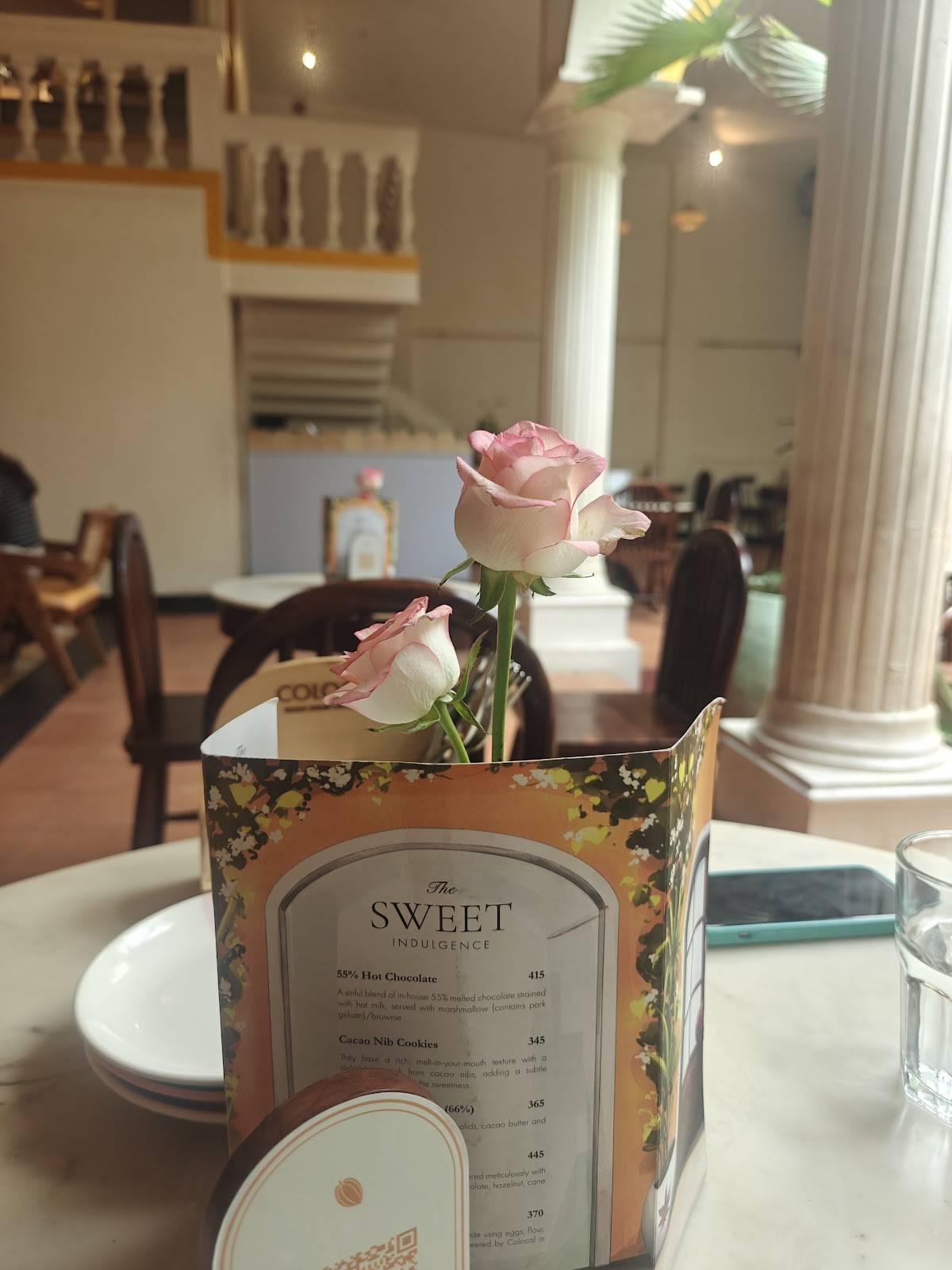 Menu at Colocal Chocolates! Dhan Mill, New Delhi