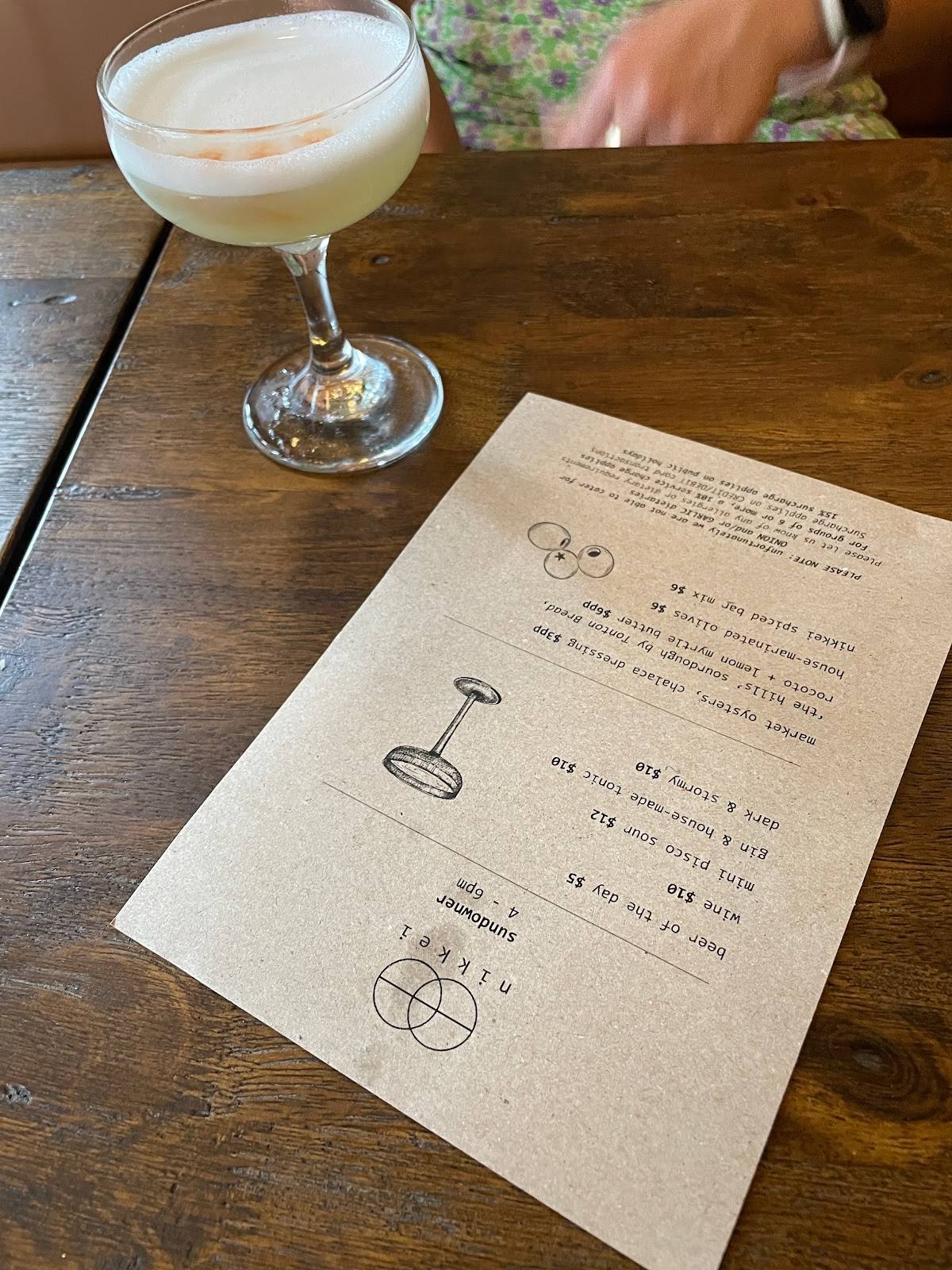 Menu at Nikkei Bar & Restaurant, Surry Hills