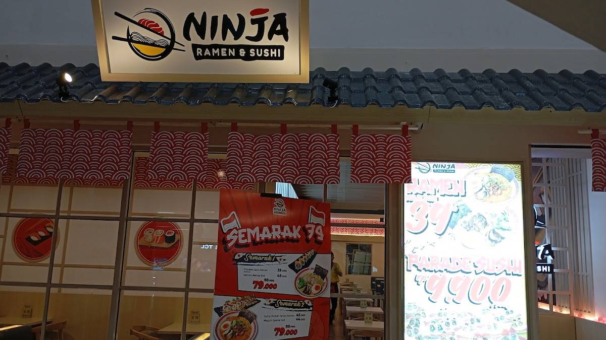 Menu at Ninja Ramen Sushi - Green Terrace TMII restaurant, East Jakarta
