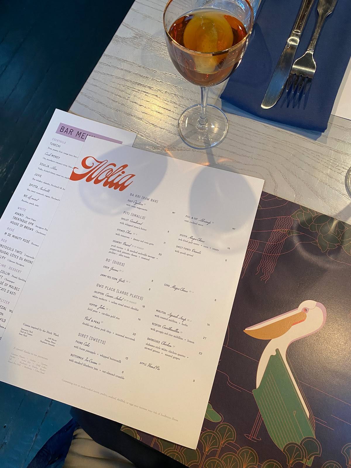 Menu at Nolia Kitchen pub & bar, Cincinnati