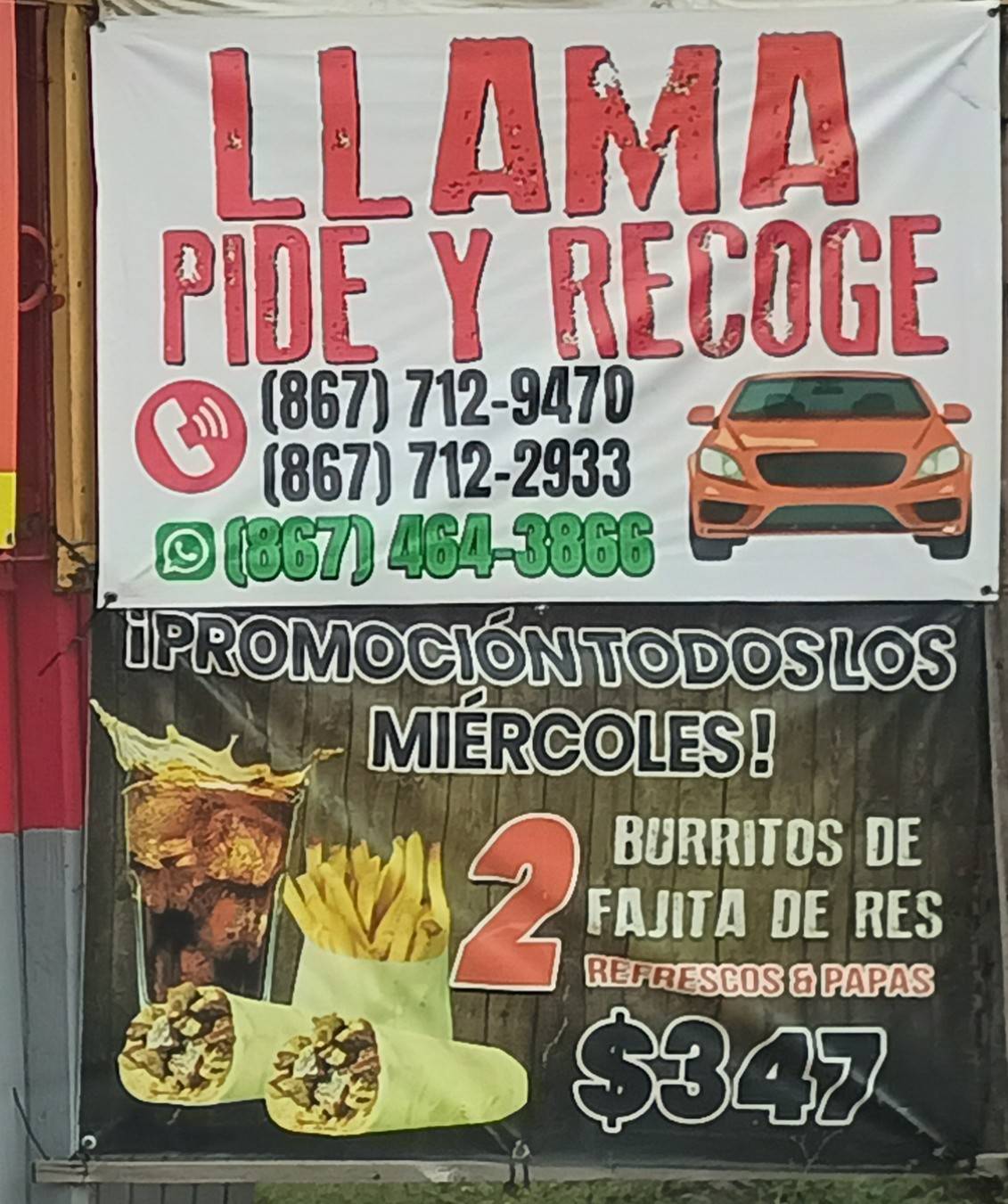 Carta del restaurante Pino Burger, Nuevo Laredo, C. Maclovio Herrera 2344